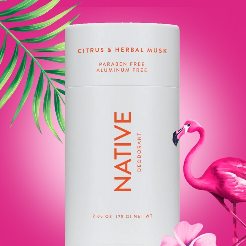 Native Deodorant Free Aluminum Citrus & Herbal Musk