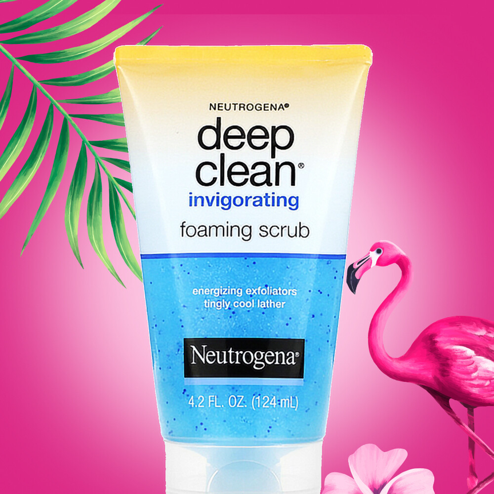 Neutrogena Deep Clean Invigorating Foaming Scrub