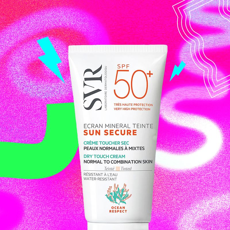 SVR Ecran Mineral Teinte Sun Secure Dry Touch Cream SPF 50+