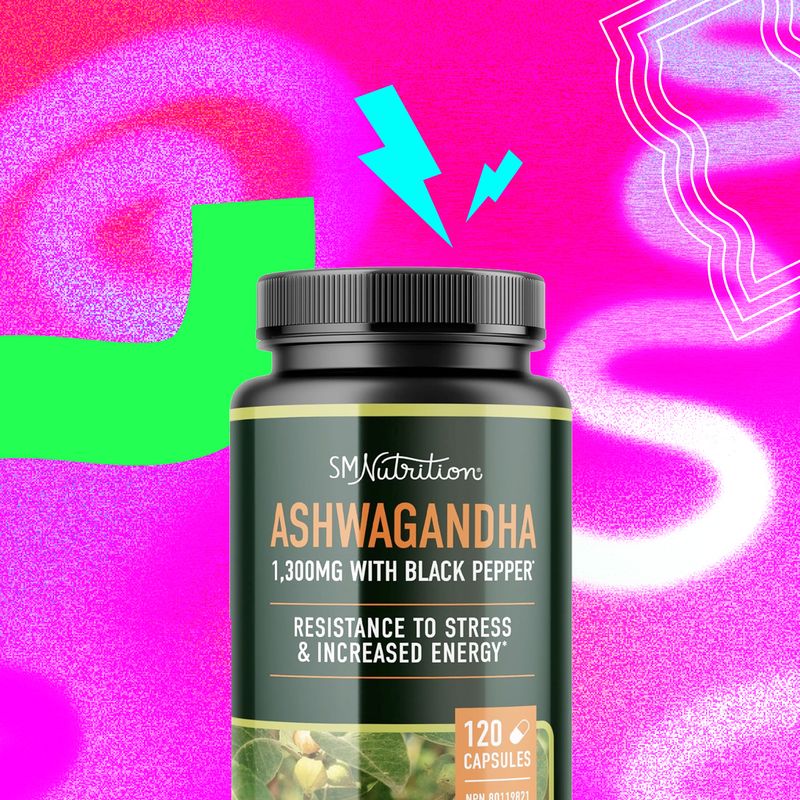 SM Nutrition Ashwagandha 1300mg with Black Pepper