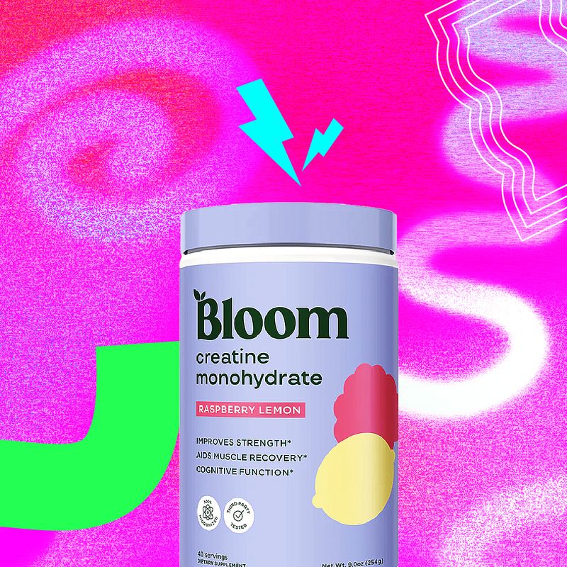 Bloom Creatine Monohydrate Raspberry Lemon