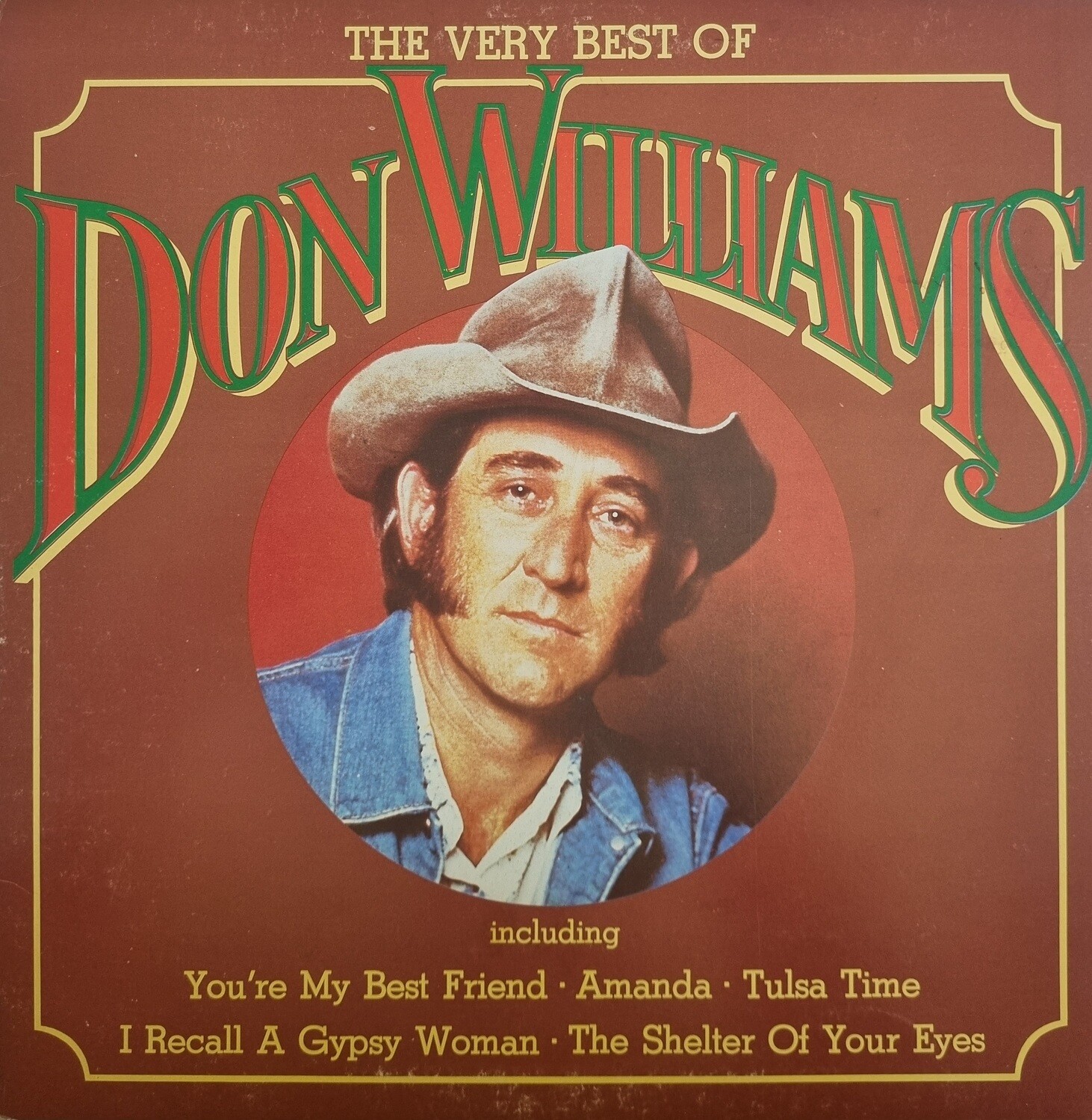 Don Williams – The Very Best Of Don Williams (1980) Gatefold