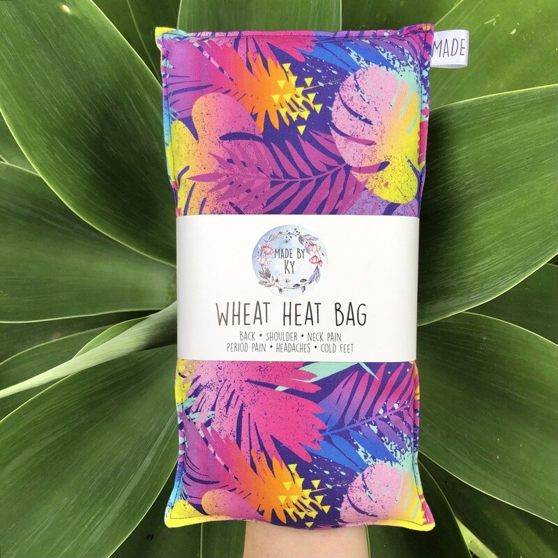 Neon Tropicana - Wheat Heat Bag - Regular Size