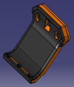 Gspace Venus Rear tail light support bracket suit G15 Commander