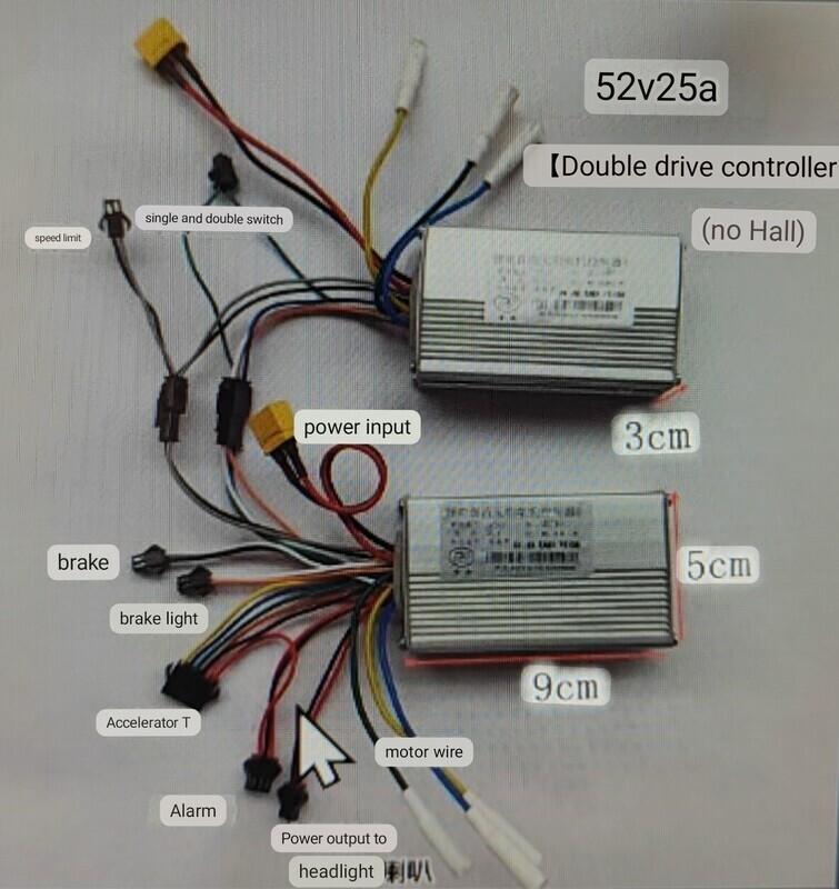 JP Controller 48V 25A pair suit Dragon GTR/GTS V2 - Australian Express Post