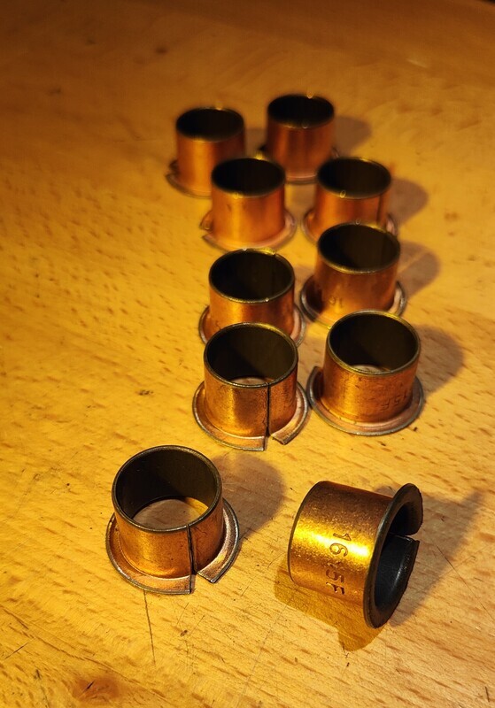 16150 (1650) flanged self lubricating bearing (sleeve) Copper Sets suit ...