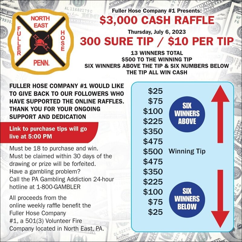 CASH RAFFLE