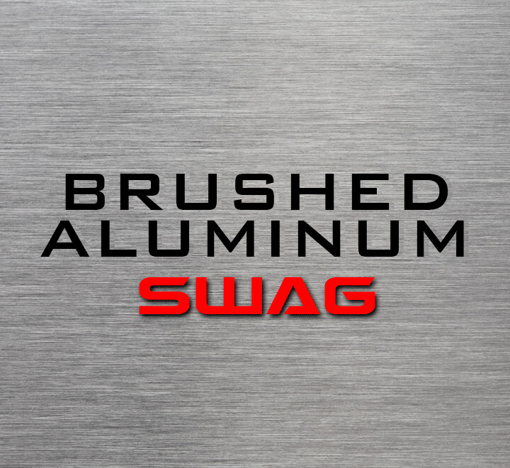 Brushed Aluminum Swag