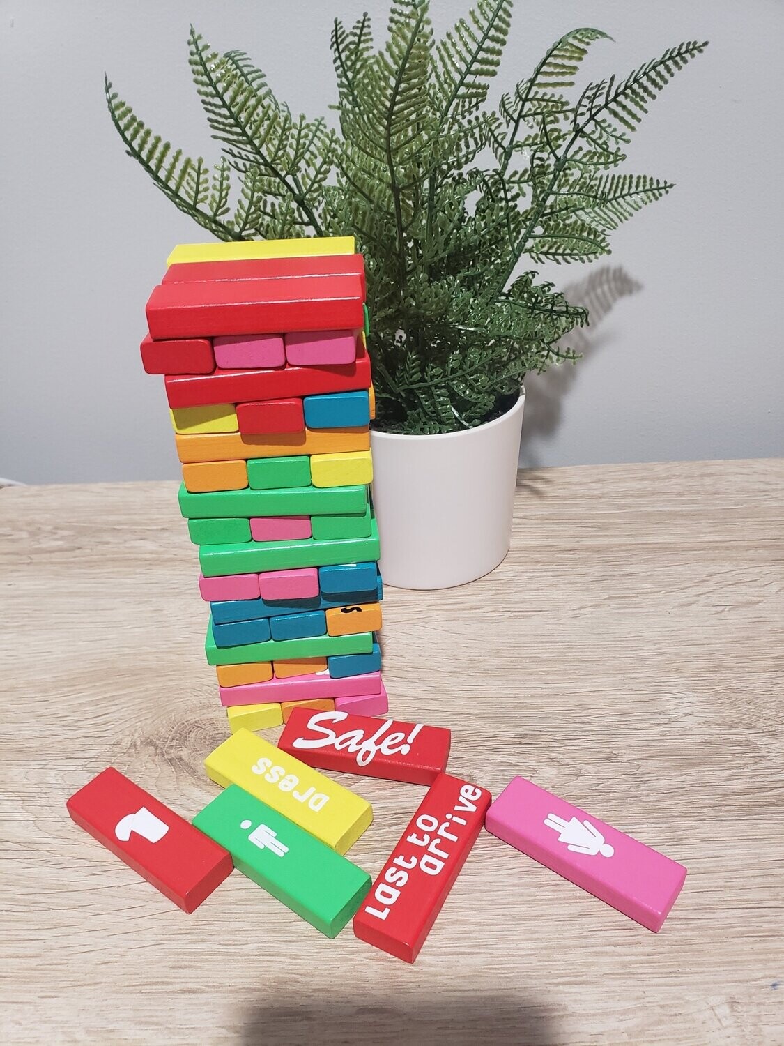 Jenga Blocks Drinking Game