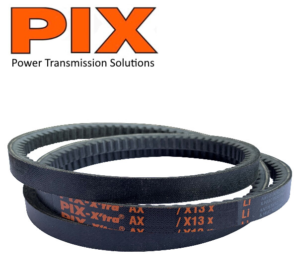 AX35.5 PIX - Cogged Classical V-Belt - Tapered Roller Bearings