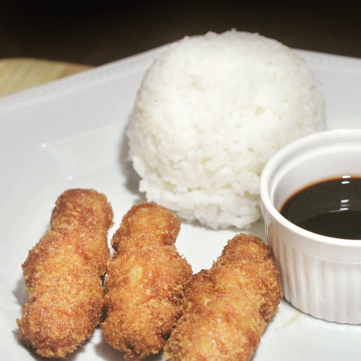 (CFR) Chicken Frites Rice (Styro Pack P125)