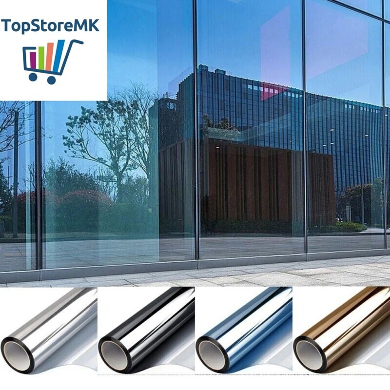 Самолеплива фолија PVC со UV заштита плава боја 2m x 90cm