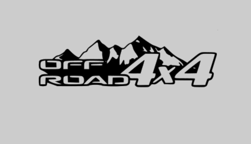 Off Road 4x4 Decal