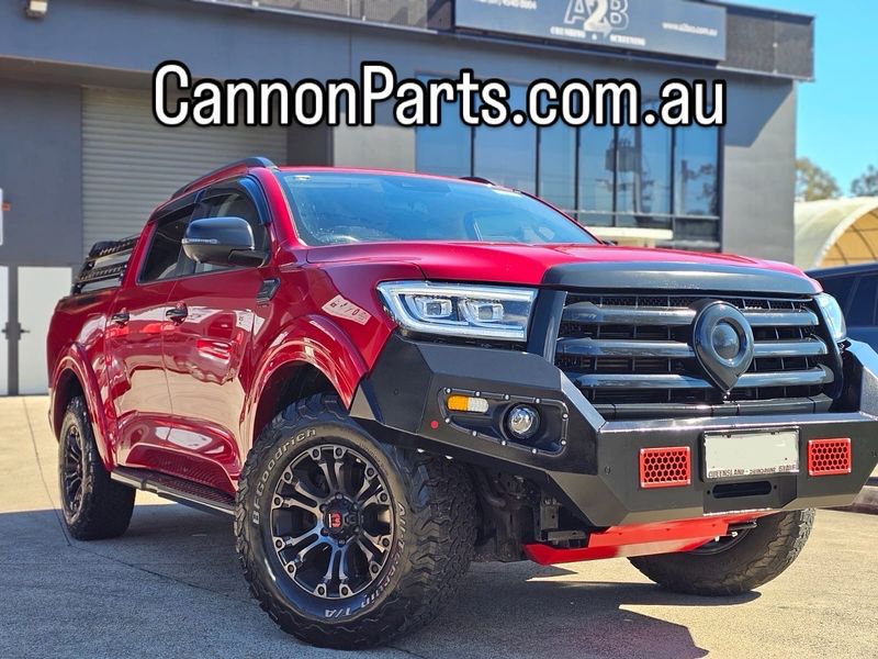 Cannon Gen 2.5 "No Loop Bullbar with Heavy Duty 2 or 3 Piece Bash Plates