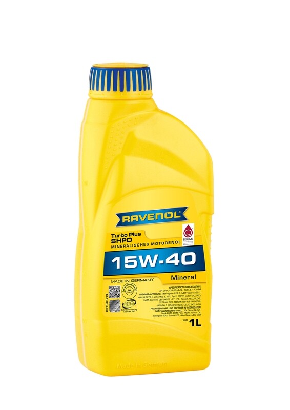 RAVENOL TURBO PLUS SHPD SAE 15W-40 1L
