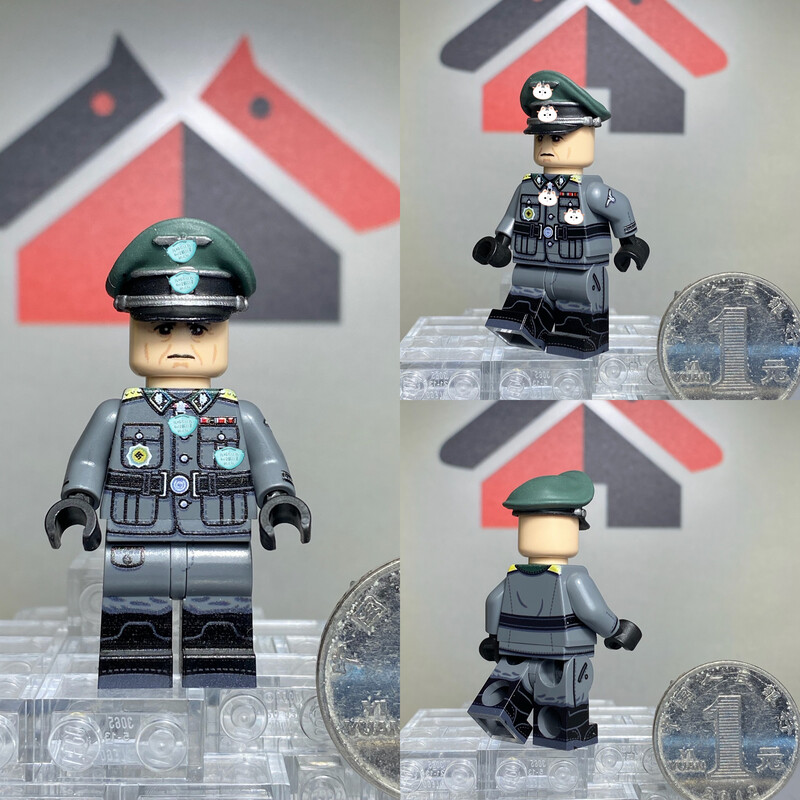 eastbrick custom minifig ww2 William Bitrich