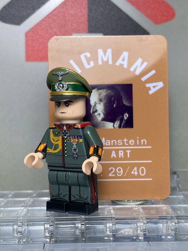 eastbrick custom minifigs Erich von Manstein colonel general