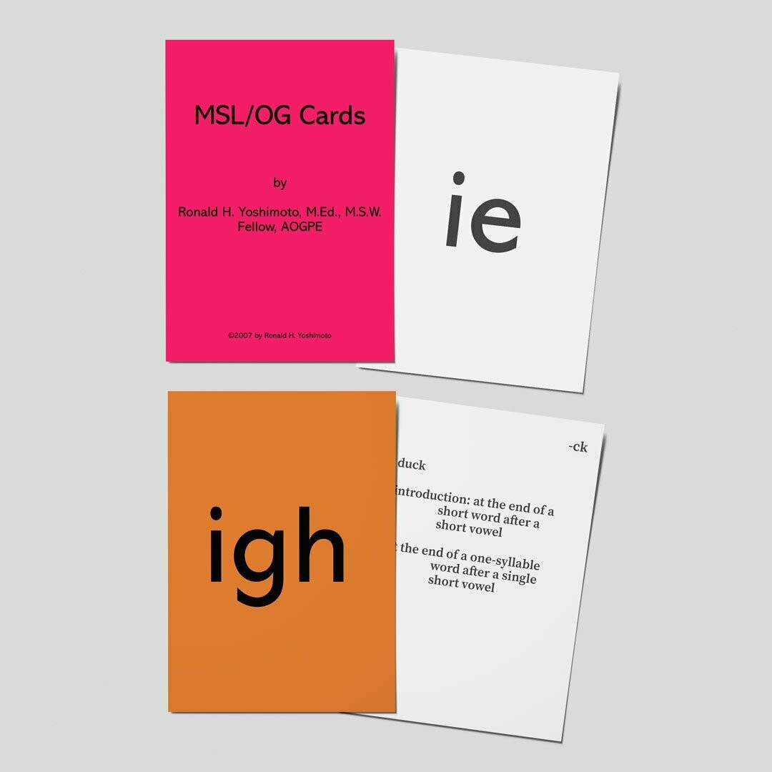 PACK: Card Deck + Spelling Deck