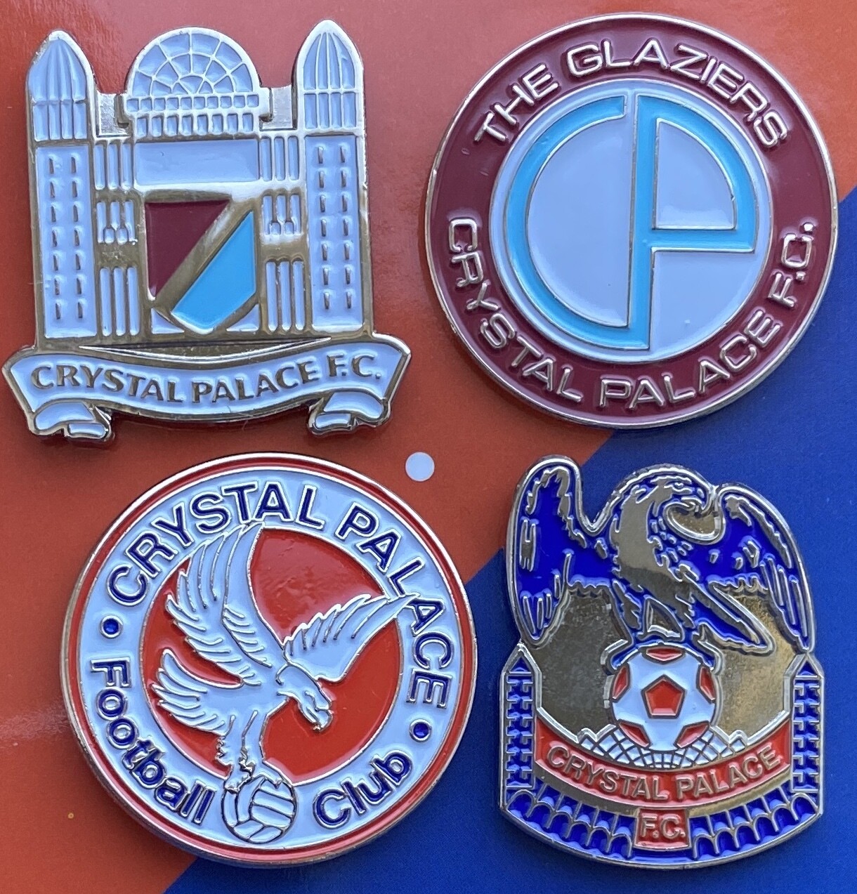 Crystal Palace (England) Old Logos Pin Badges Set – Store ...