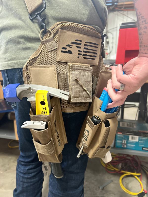 Atlas 46 Products - Tool Vests, Bags, Belts, and More