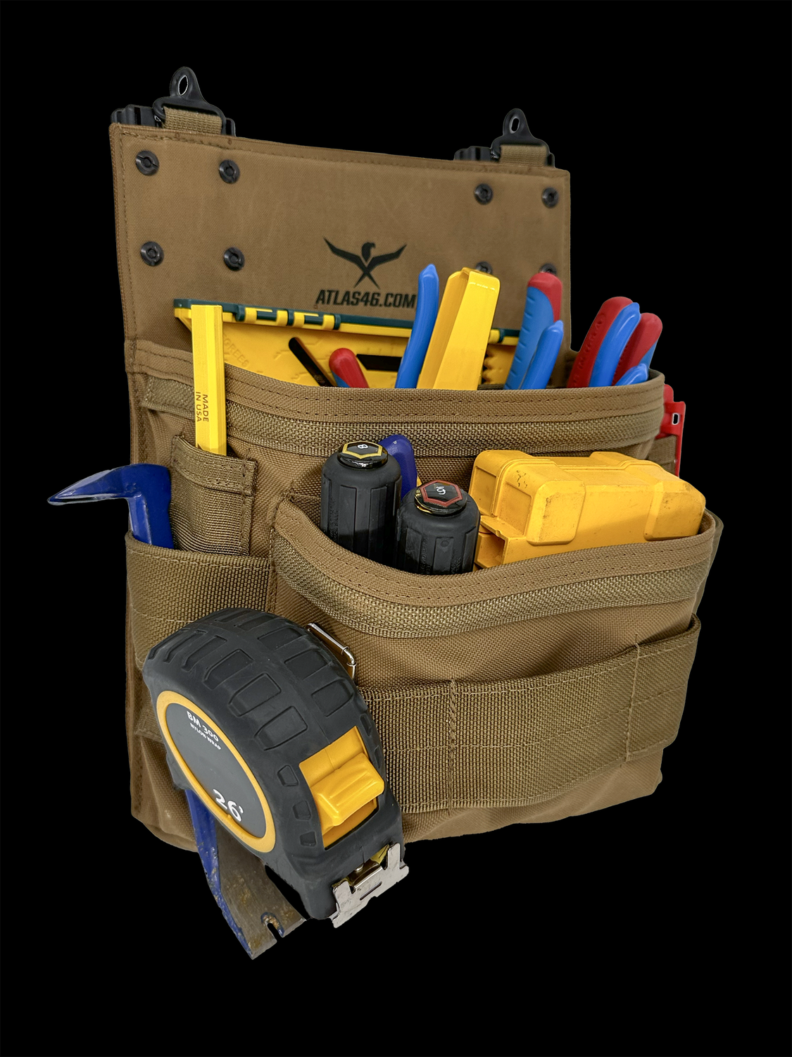 Atlas 46 Products - Tool Vests, Bags, Belts, and More