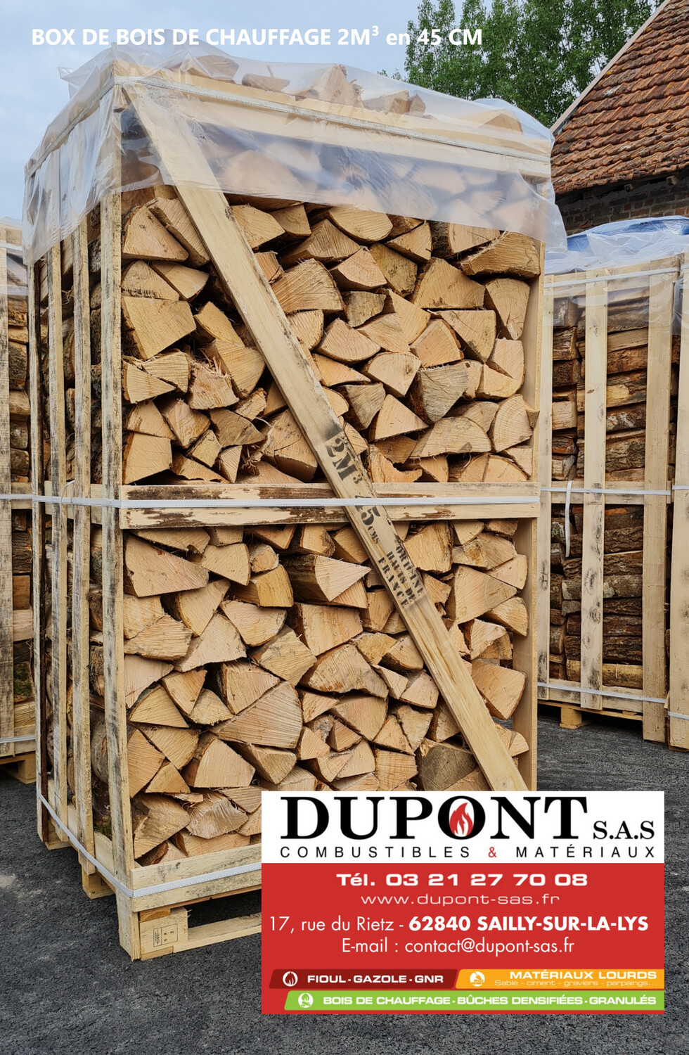 BOX DE BOIS DUR