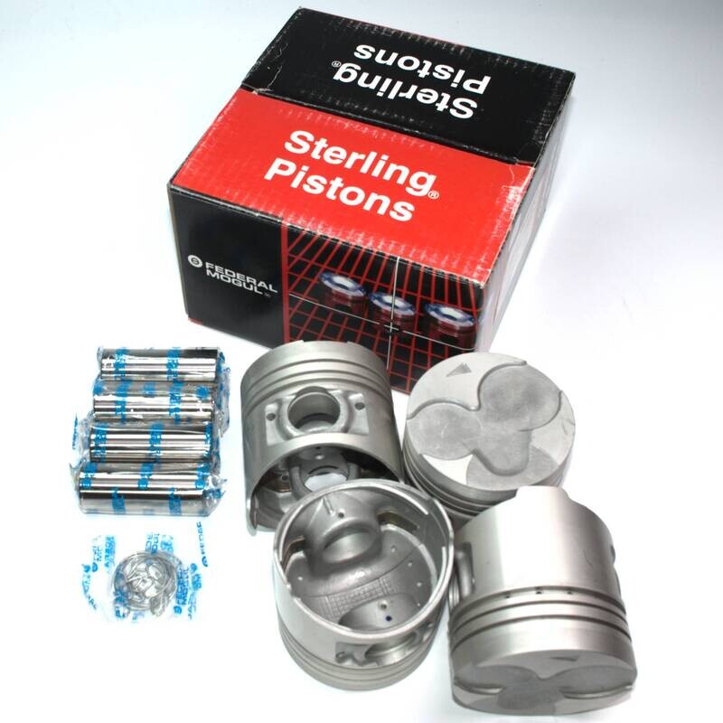 Federal Mogul Piston Set Fits Mitsubishi 4d55 4d55t 4d56 4d56t Triton