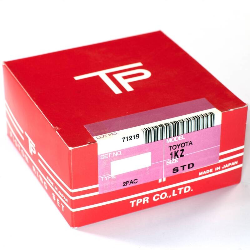 TP Piston Ring Set Fits Toyota Land Cruiser Prado HiAce Hilux 1KZ-TE