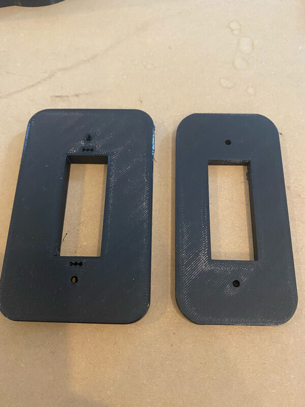 Backplate for use with Doorbell Swivel Mounts