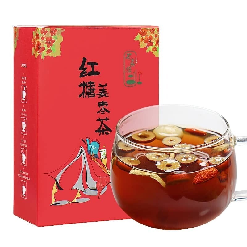 RED SUGAR GINGER RED DATES TEA 红糖姜枣茶 (150g) – Store – BenMartTrading