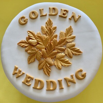 Edible Sugar Paste Plaques and Letters For Cakes