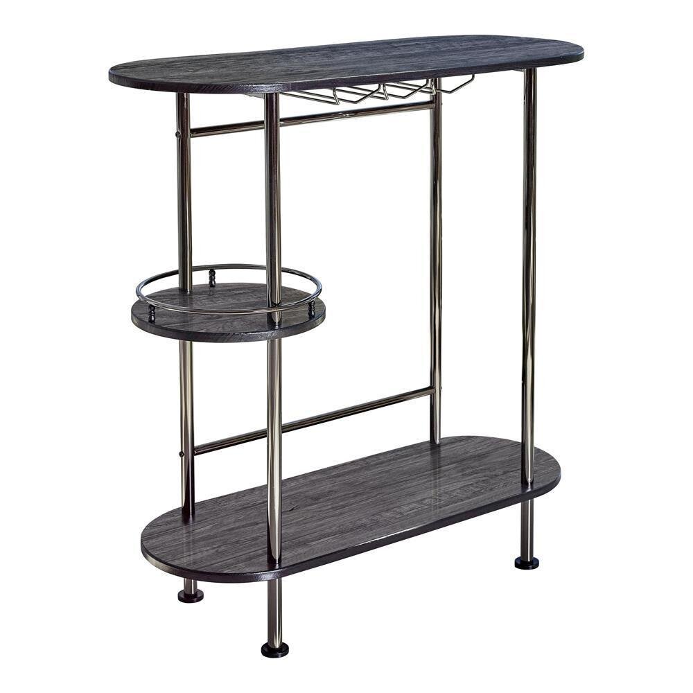 3-tier Bar Unit - Black