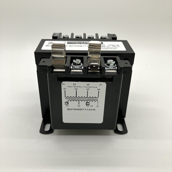 B075MBT713XK Micron Transformer 75VA 208/230/460 Primary 24/115 Secondary