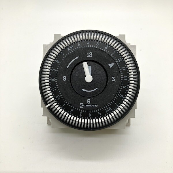 FM1STUZ-120U INTERMATIC 24-Hour 120V Electromechanical Panel Mount ...