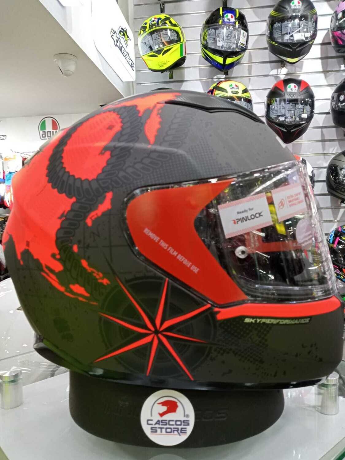 LS2 FF 320 VIATOR BLACK / RED