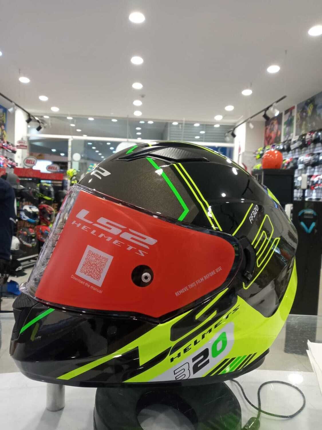 LS2 FF 320 SCHE BLACK/ YELLOW