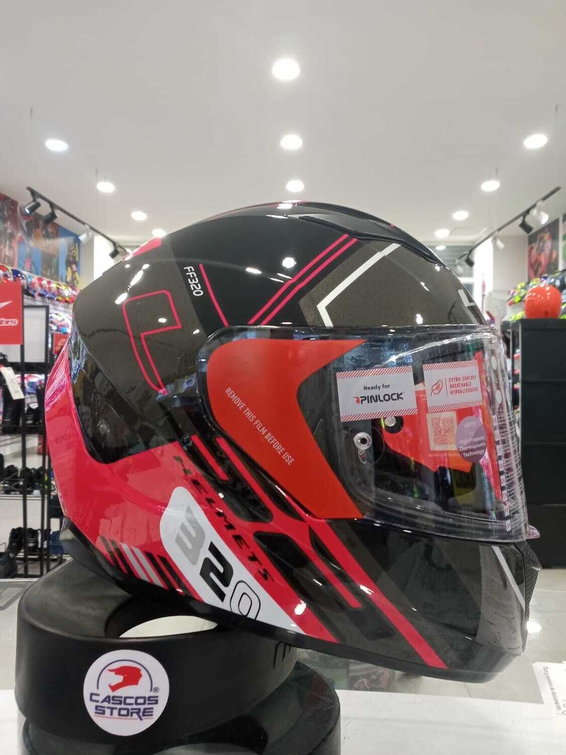 LS2 FF 320 SCHE BLACK/ RED