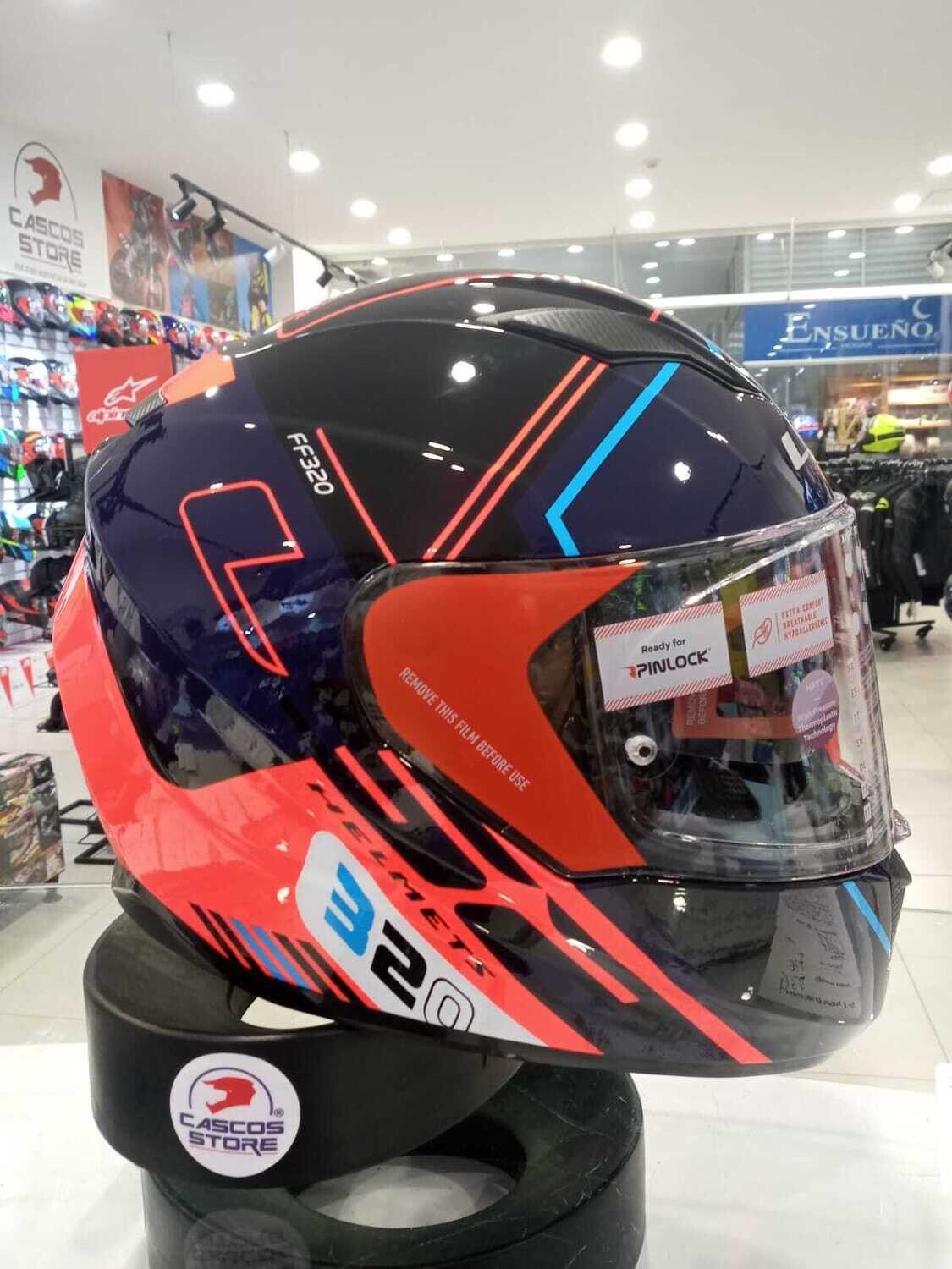 LS2 FF 320 SCHE NAVI BLUE/ ORANGE