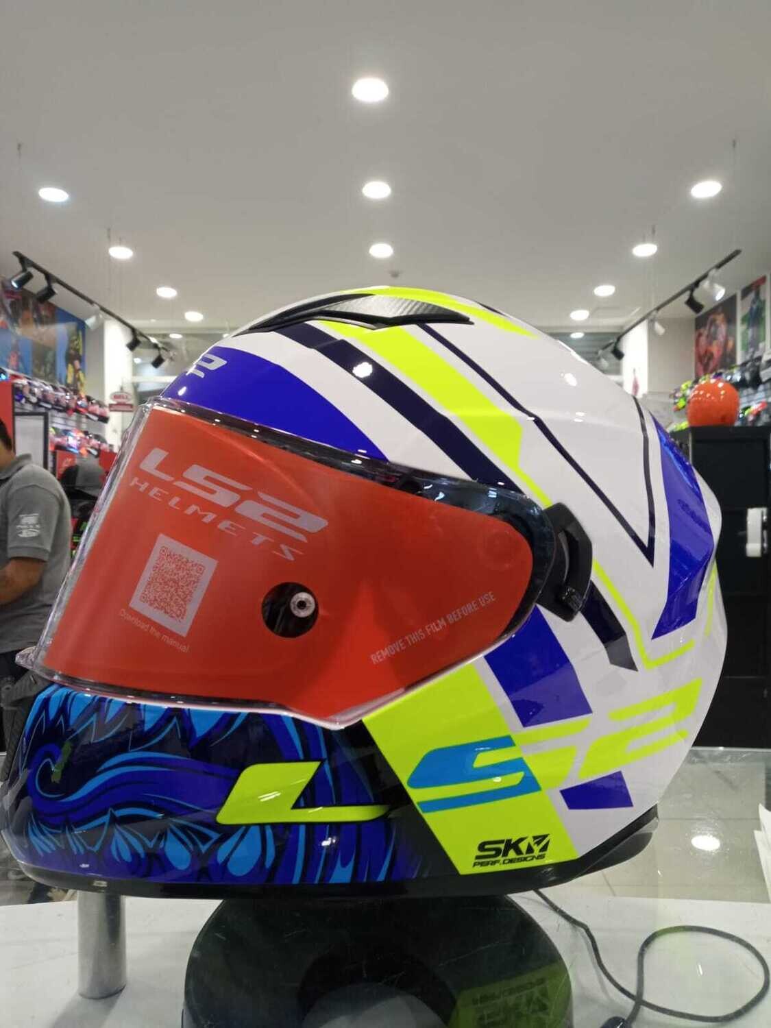 LS2 FF 320 BEAST WHITE / YELLOW