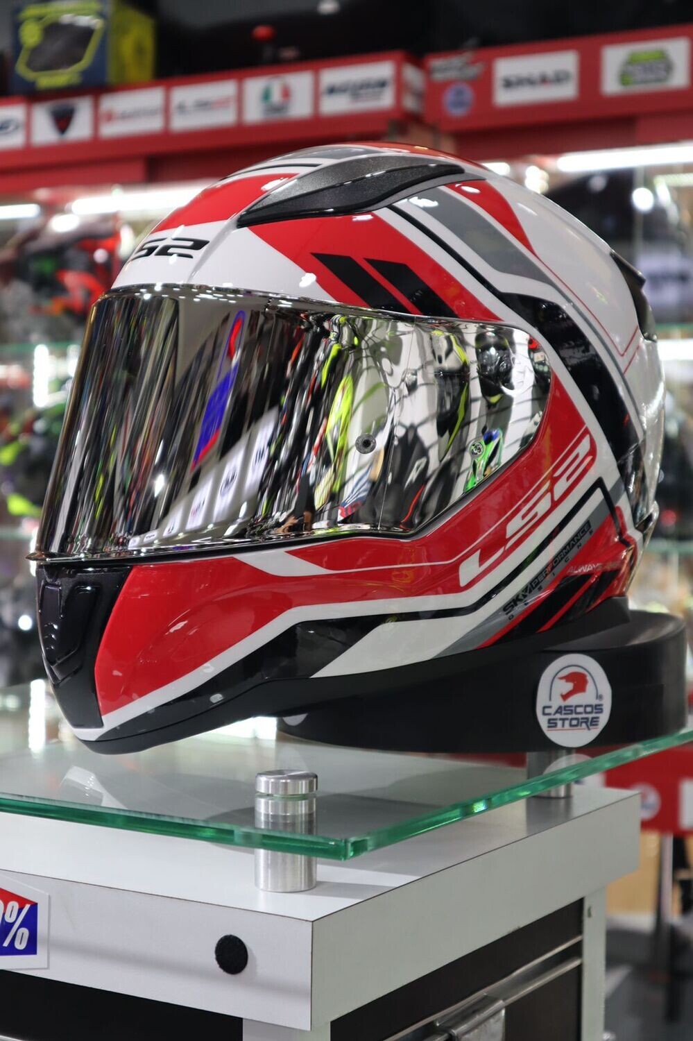 LS2 353 SUPREME WHITE/RED