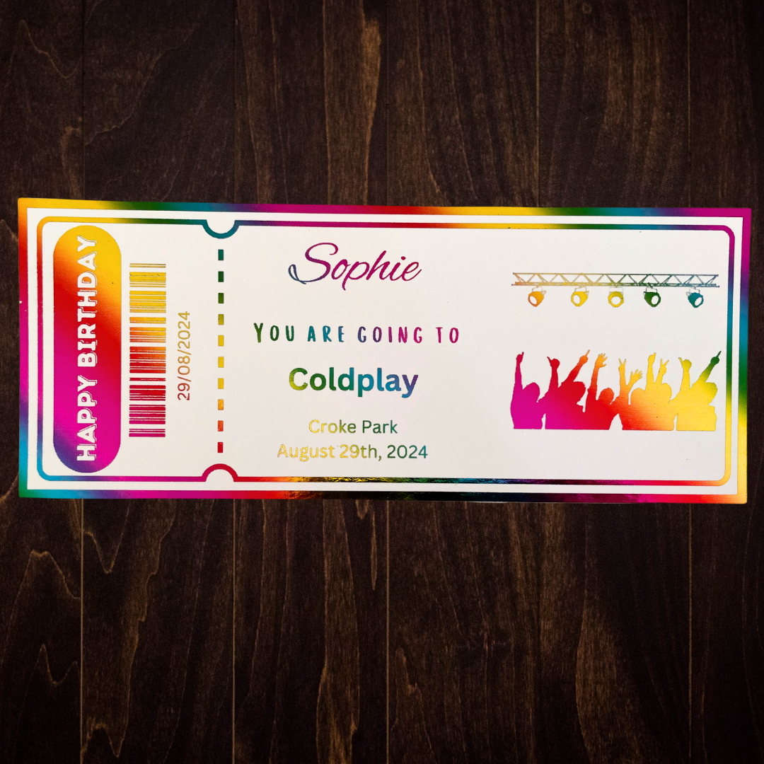 Personalised Tickets