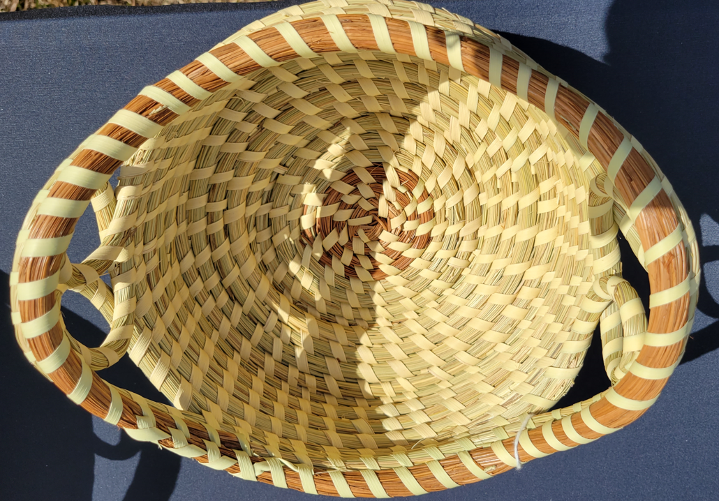 Handmade Sweetgrass Basket – Two Ringed – Store – Lowcountry Gullah
