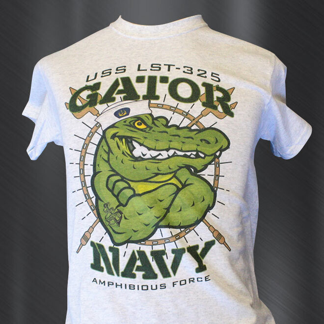 Gator Navy Tee - LST Ship Memorial