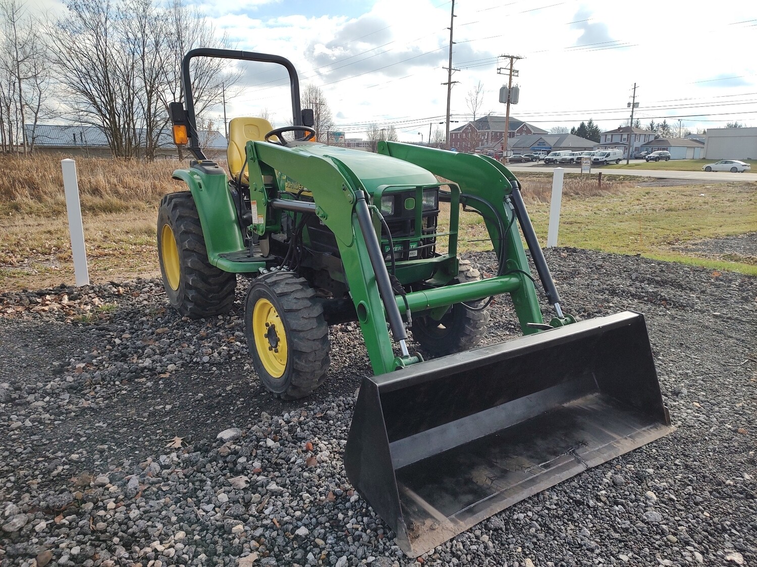 2002 JOHN DEERE 4410 4X4 HST TRACTOR W/ LOADER