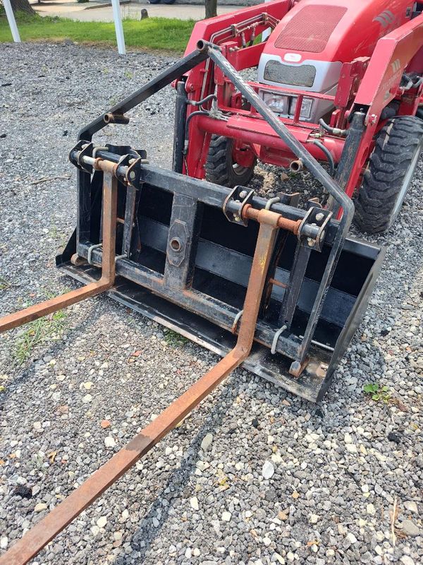48" Tractor Loader Pinned Fork Attachment