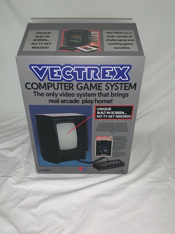 Vectrex Console Box Empty (English)