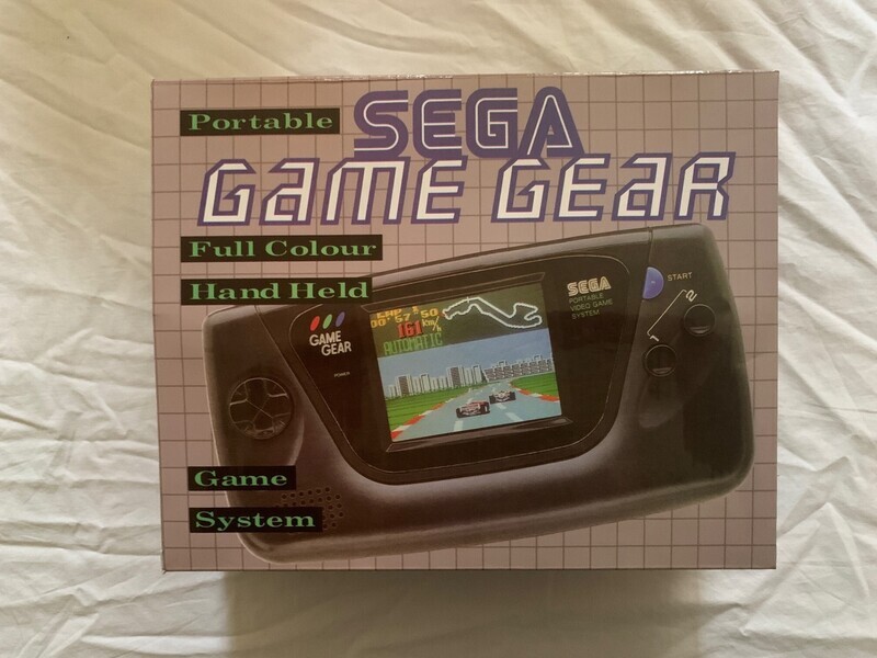 Sega Game Gear PAL Console Box with Optional Poly