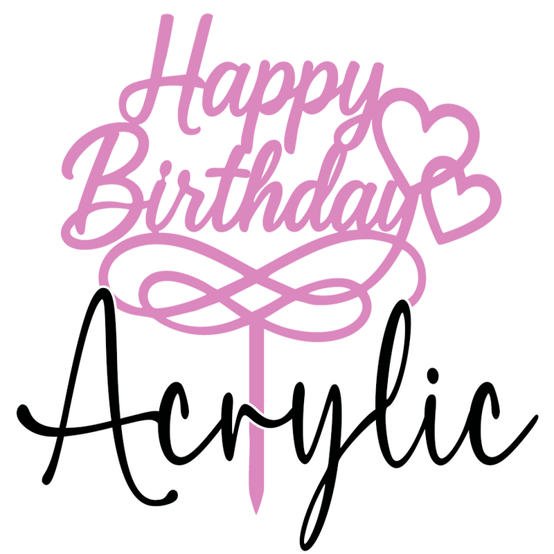 Acrylic Cake Toppers