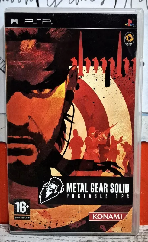 Metal Gear Solid Portable Ops - PSP Playstation Portable