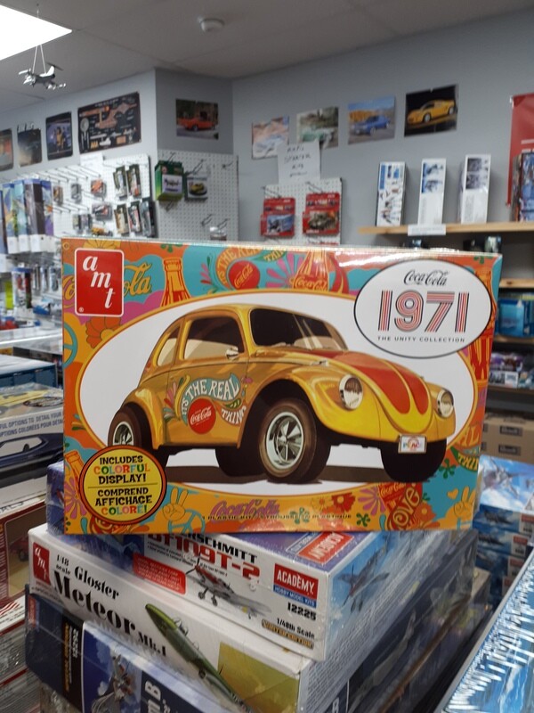 1971 COCA COLA UNITY COLLECTION VW BUG MODEL KIT